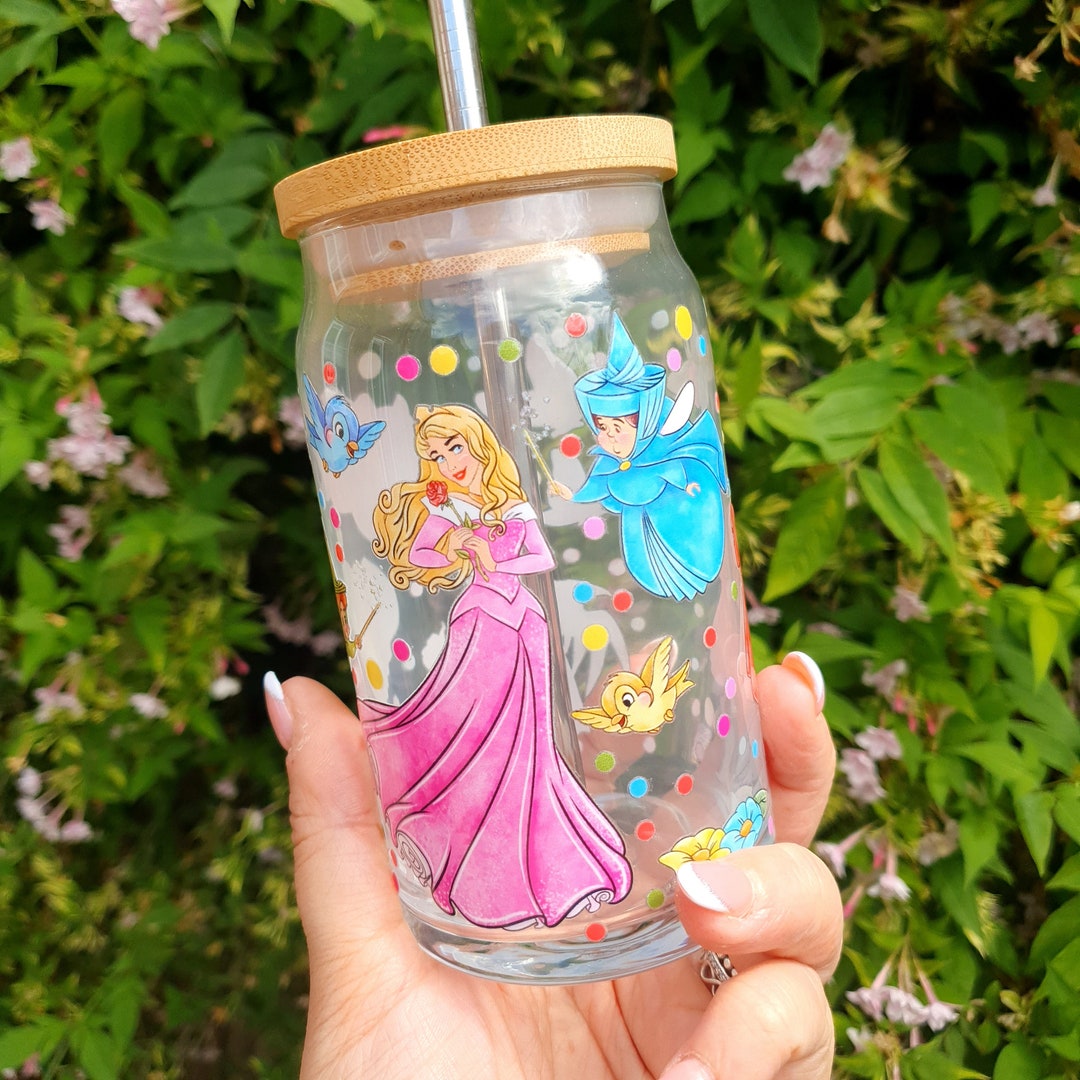 Aurora Magical Glass Character Cup, Cold Coffee, Eco-friendly, Handmade ...