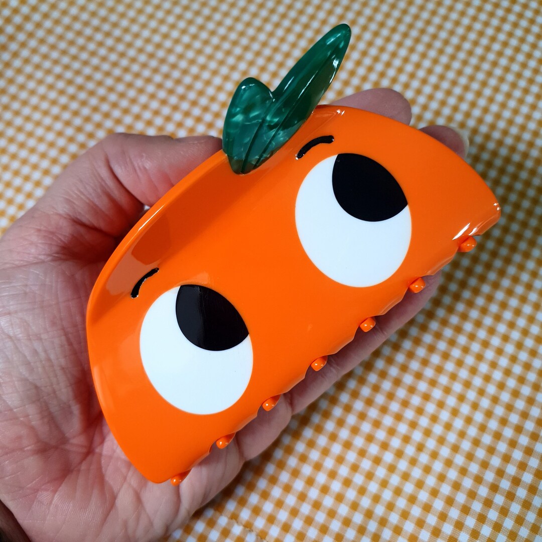 Orange Bird Hair Claw - Etsy