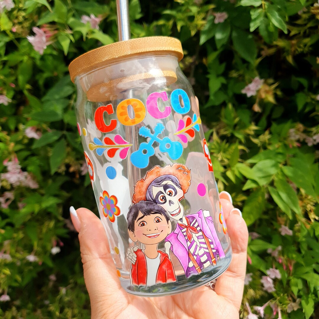 Coco Magical Glass Character Cup, Cold Coffee, Eco-friendly, Handmade ...