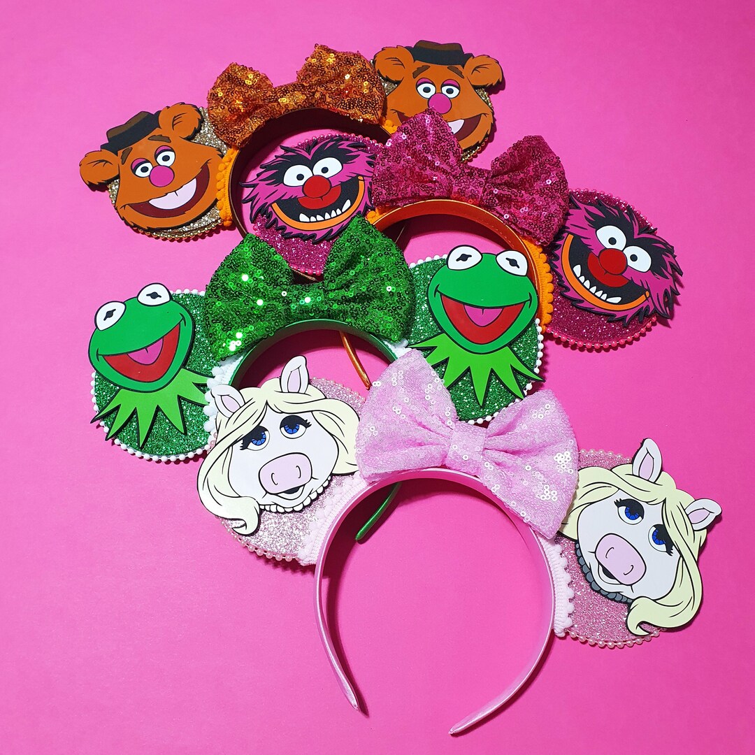 The Muppets Kermit Miss Piggy Animal Fozzie Bear Hollywood Studios ...