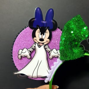 Mickey Frankenstein Minnie Bride of Frankenstein Halloween Minnie Mouse ...