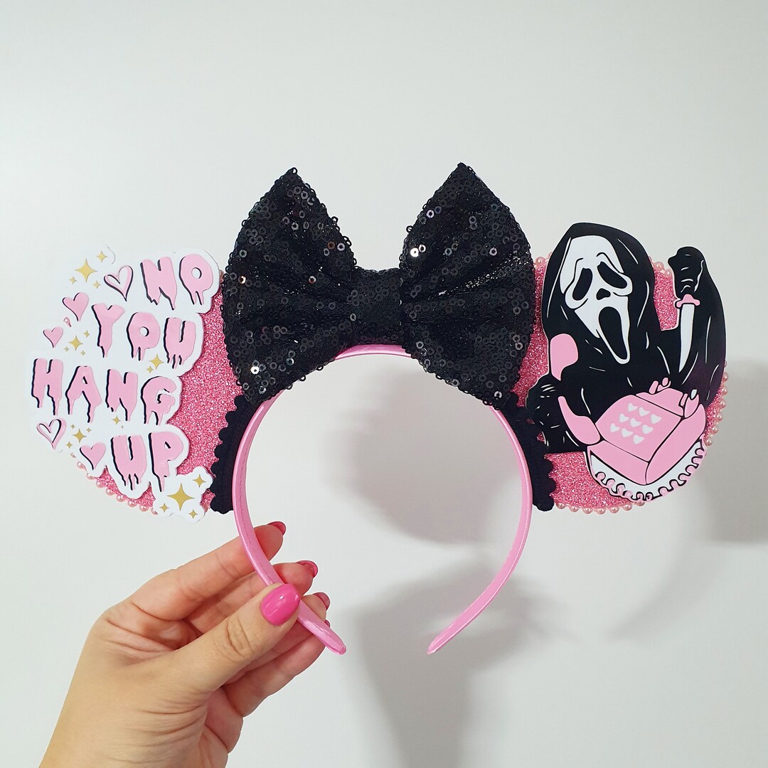 Scream Ghost Face Girly Pink Horror Halloween No You Hang up - Etsy UK
