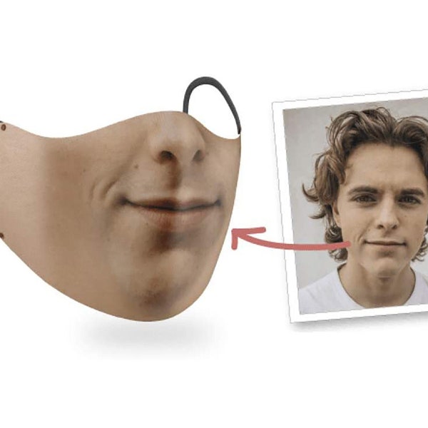 Photo Face Mask - Etsy