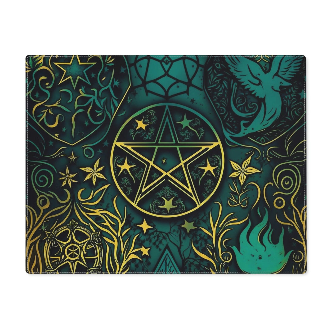 Placemat for Table or Wiccan Alter, Beautiful Water Elemental Feel for ...