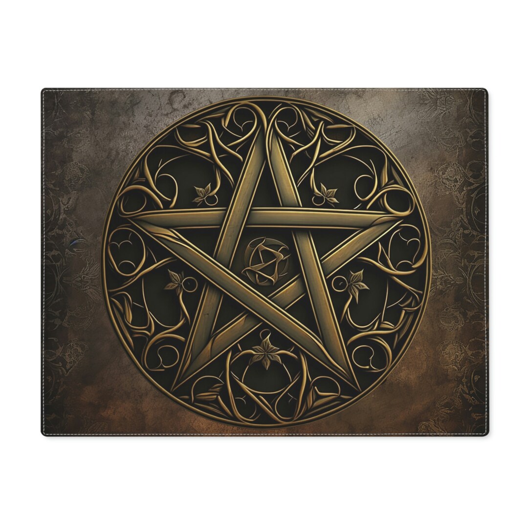 Table Placemat or Alter Mat, Wicca, Witch or Pagan Alter Mat, Tile ...