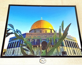 Dome of the Rock Poster - Etsy