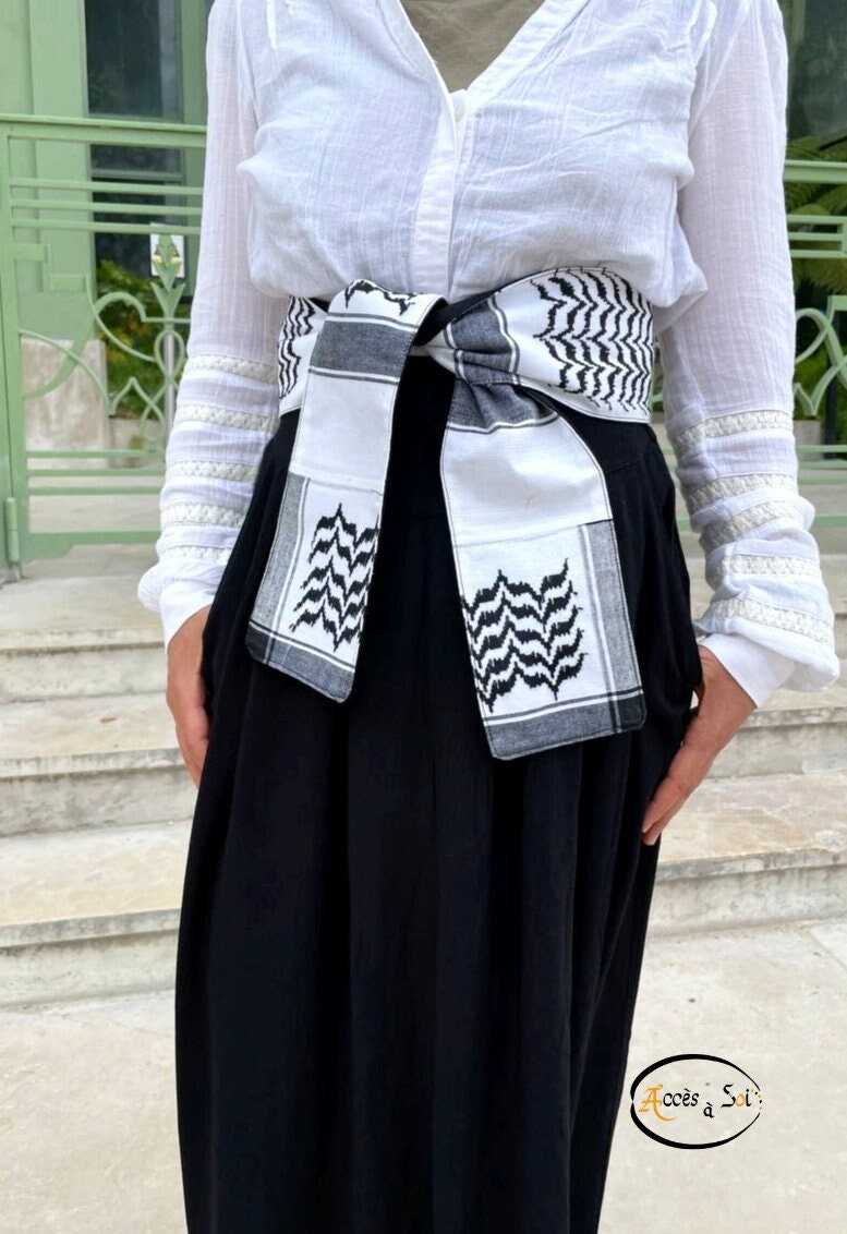 Palestine Keffiyeh Belt - Etsy