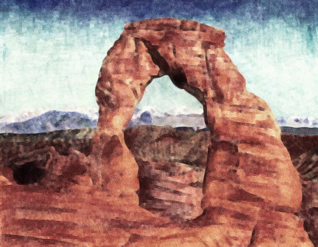 Delicate Arch Print - Etsy