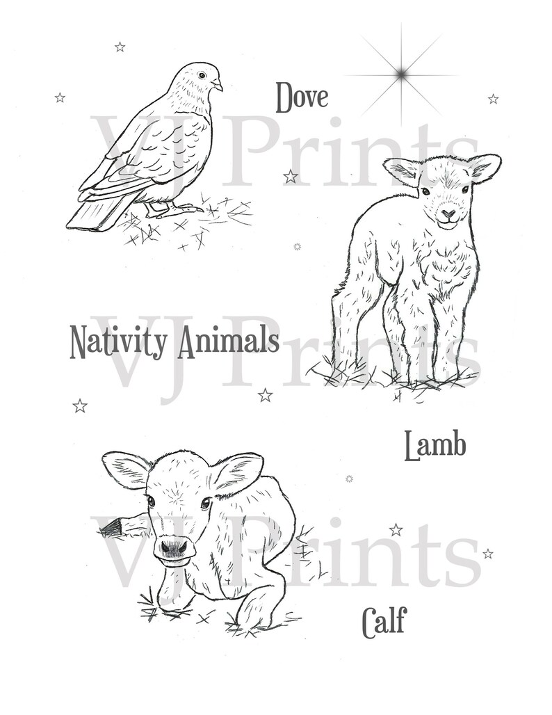 Winter Time Coloring Pages - Etsy