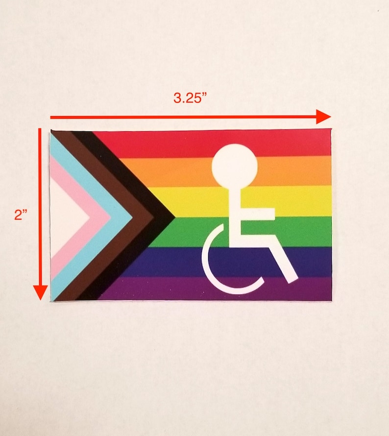 Disability Inclusive Pride Flag - Etsy