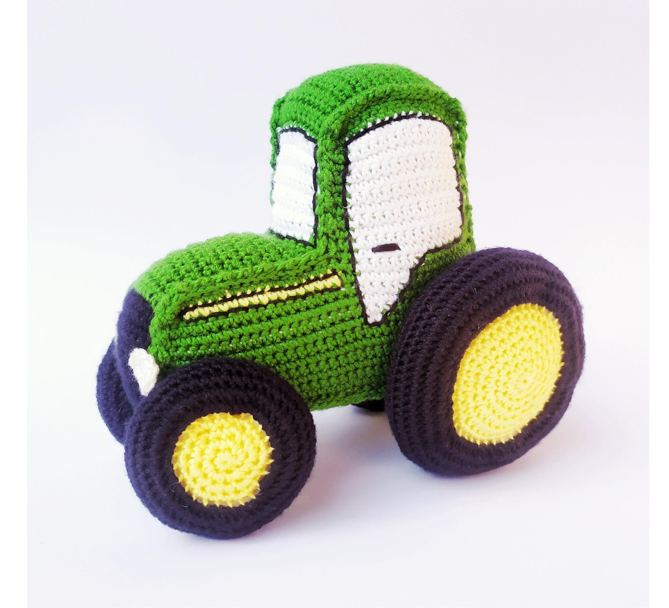 John Deere Tractor Pattern * Amigurumi Tractor* Crochet Tractor ...