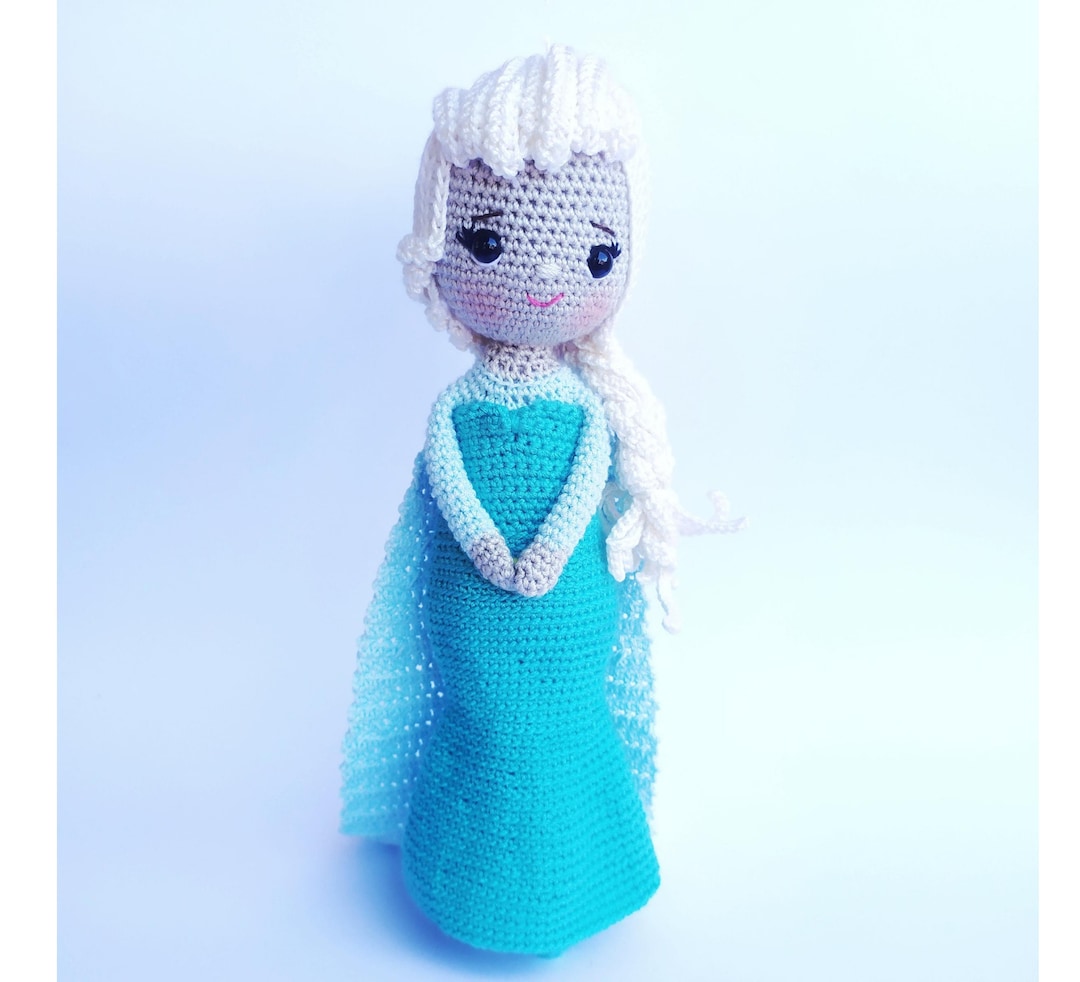 Princess Elsa Frozen Pattern Amigurumi crochet Patterns Princess Elsa ...