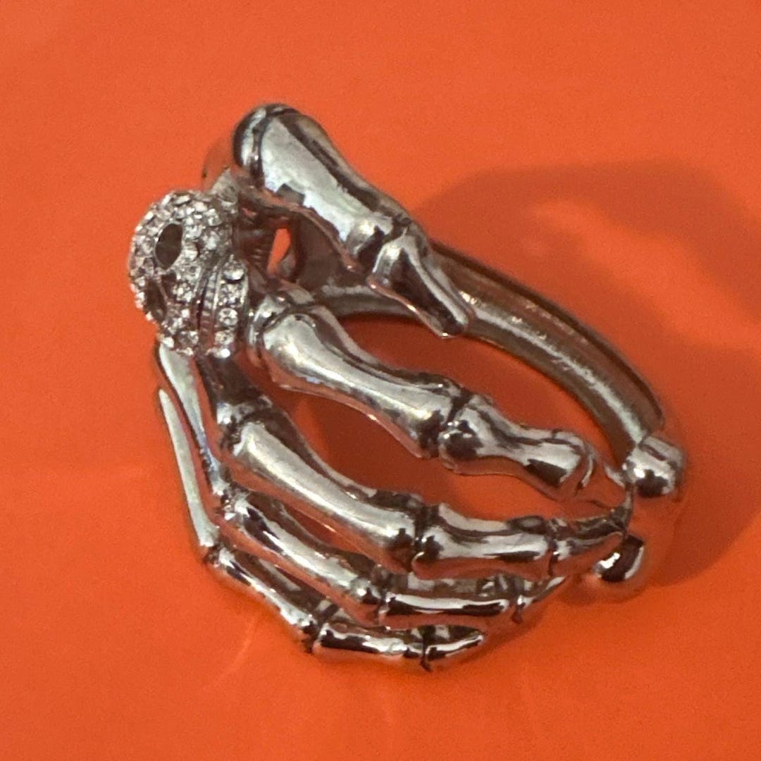 Skellie Hinged Cuff Bracelet - Etsy