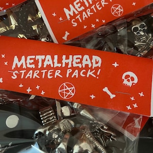 METALHEAD Starter Packs - Pack of Four Assorted Pieces - Etsy