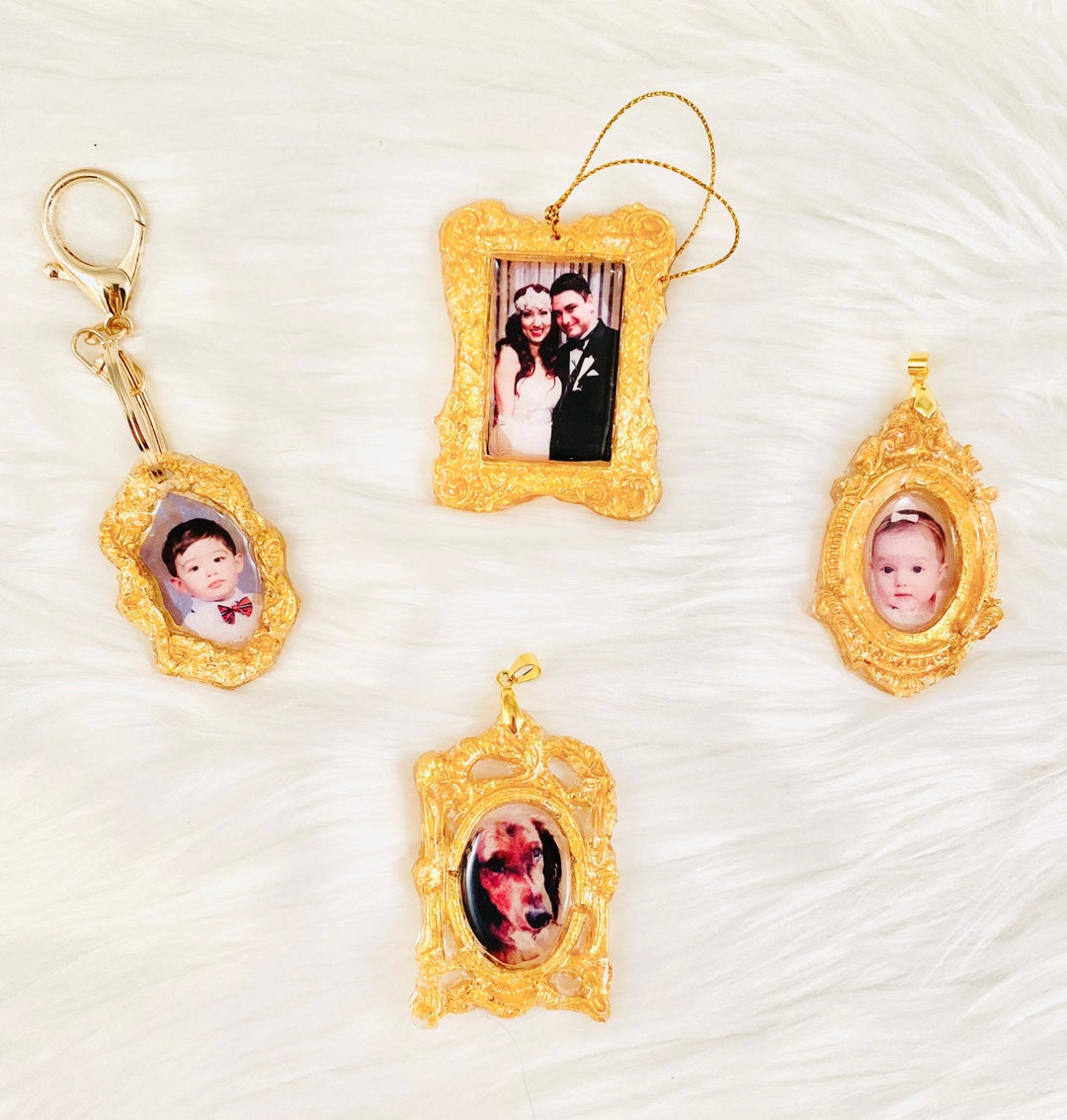 Personalized Picture Frames, Pendant Necklace, Ornament, Keychain ...