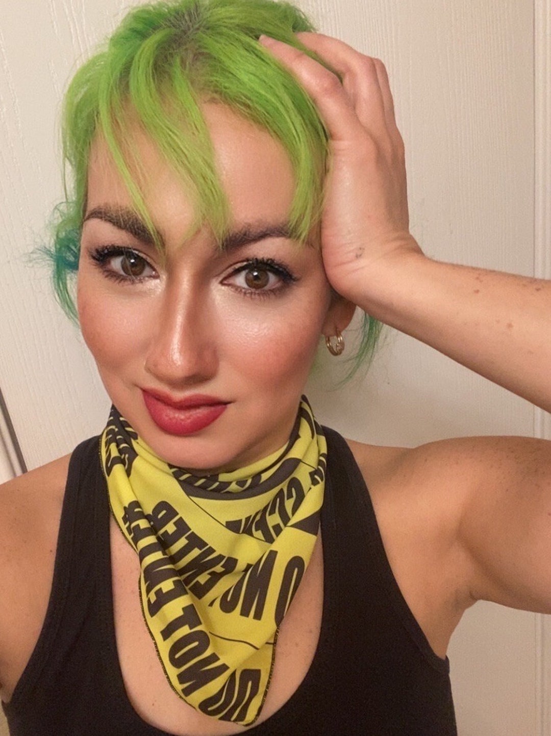 Crime Scene Tape Scarf, True Crime Accessories, True Crime Junkie, True ...