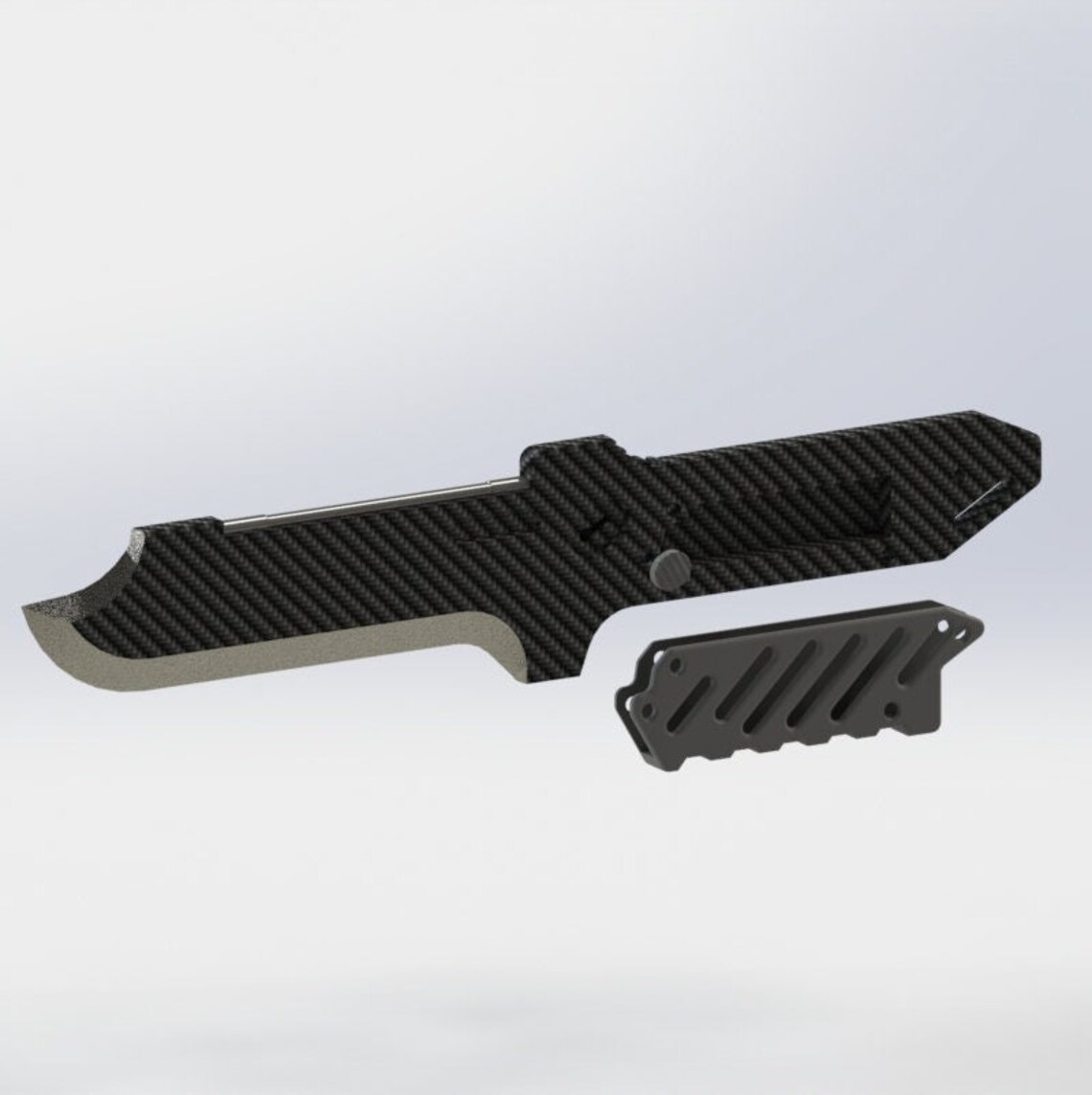 MGS4 CQC Stun Knife 3D Model - Etsy