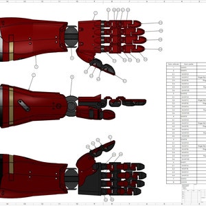 MGSV TPP Venom Snake Cyborg Arm - 3D Model - Etsy