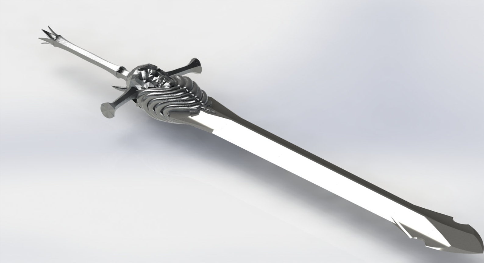 Rebellion Sword DMC 3D Model - Etsy
