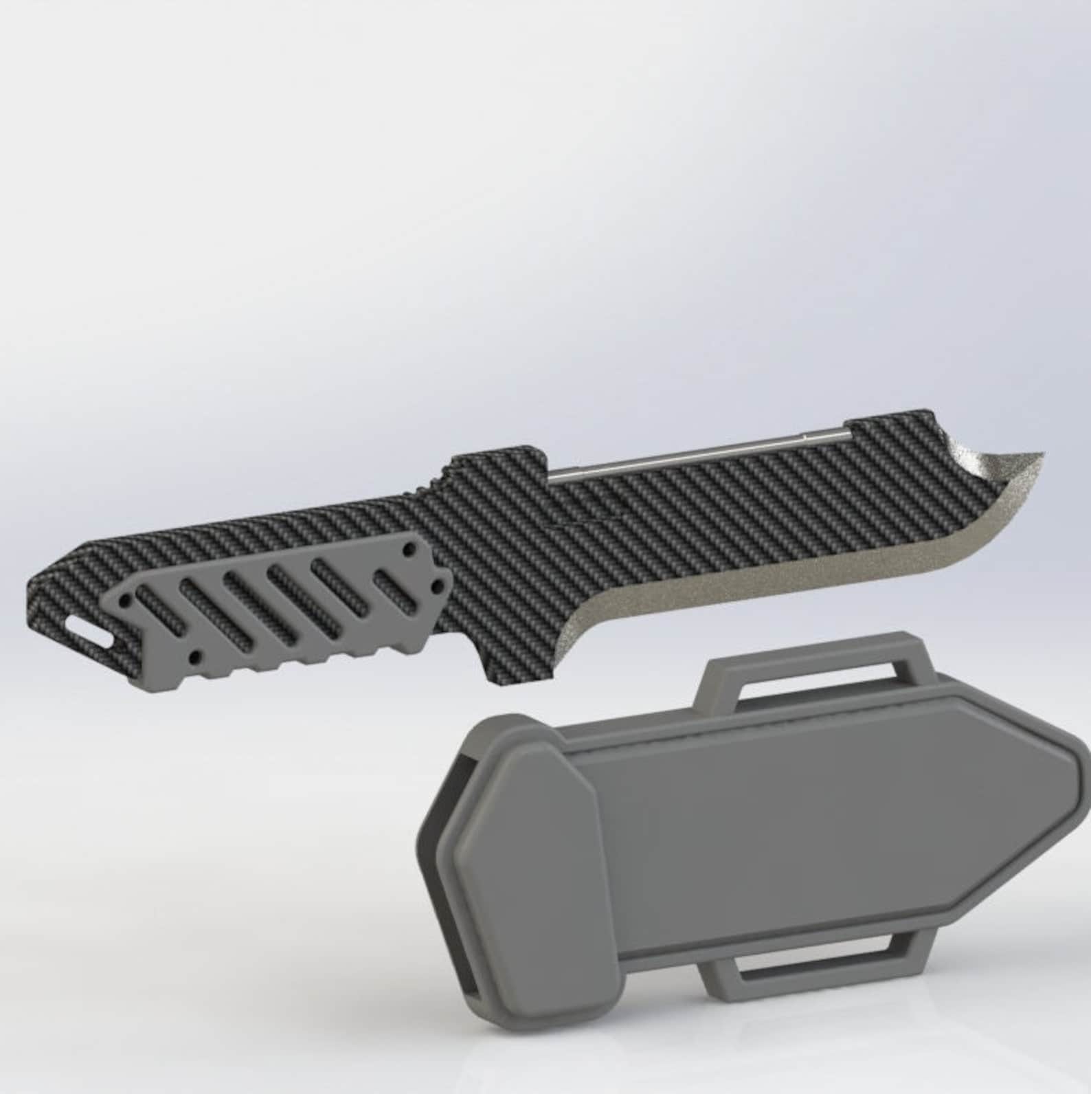 MGS4 CQC Stun Knife - 3D Model - Etsy