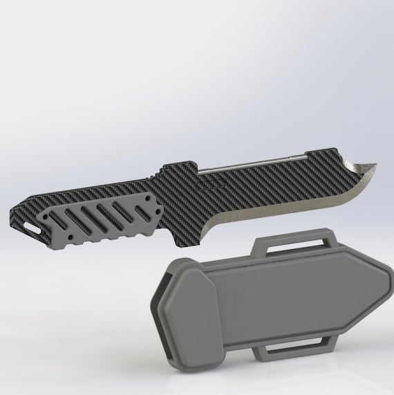 MGS4 CQC Stun Knife 3D Model - Etsy