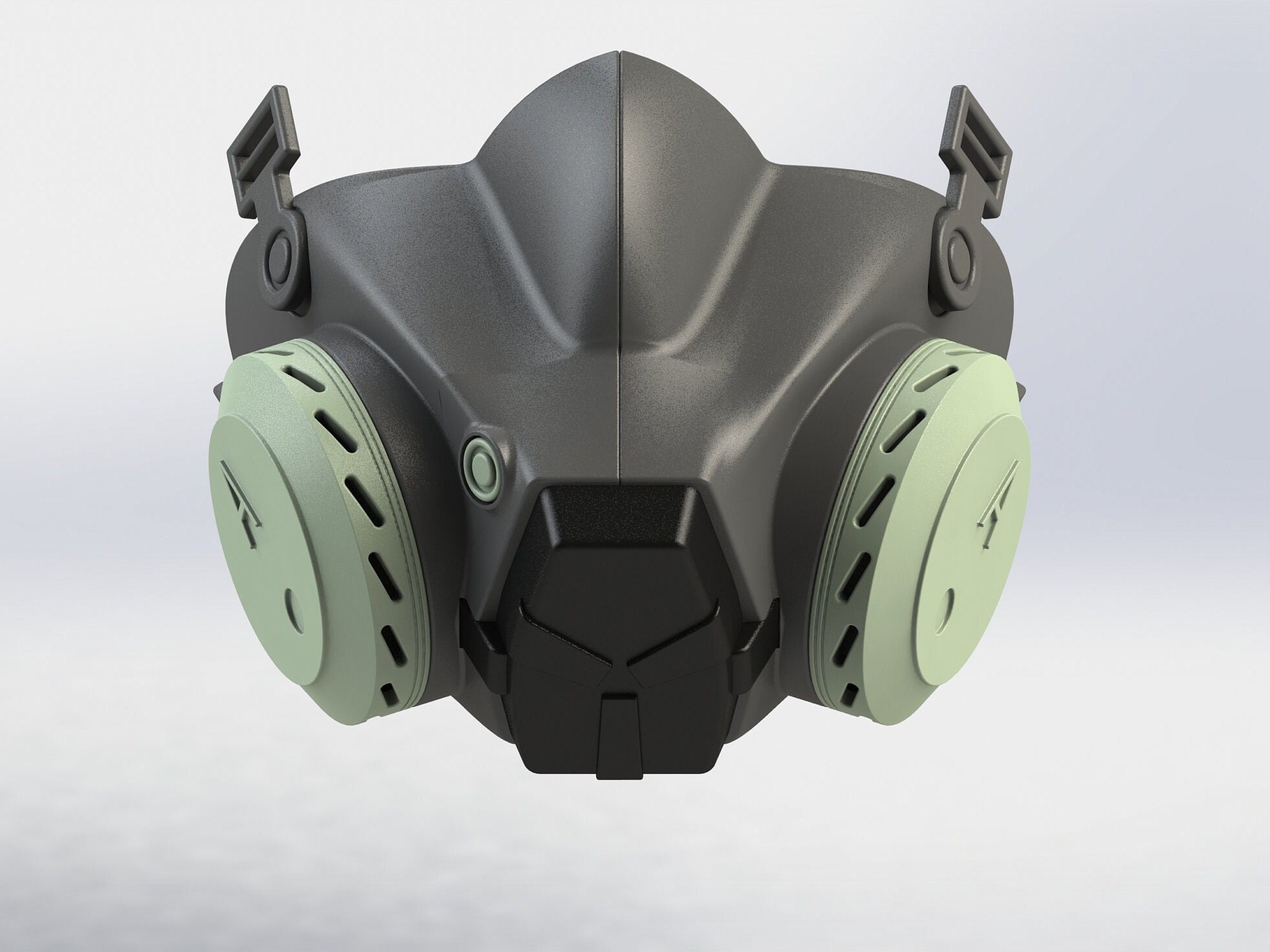 MGSV TPP Gas Mask - 3D Model - Etsy