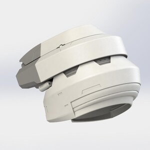 FF7 - Shinra Guard Helmet - 3D Model - Etsy