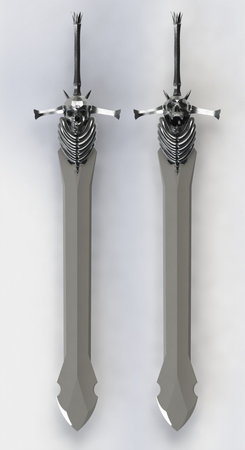 Rebellion Sword DMC 3D Model - Etsy