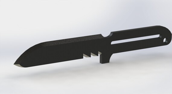 MGS3 CQC Knife 3D Model - Etsy