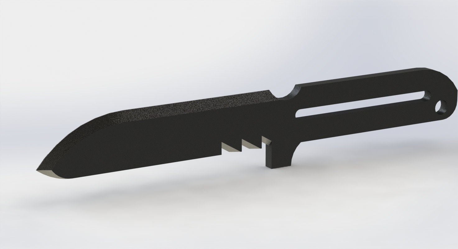 MGS3 CQC Knife 3D Model - Etsy