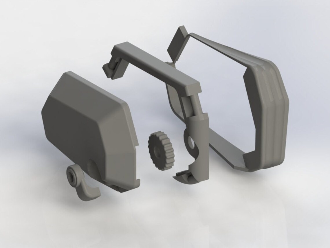 MGS4 Solid Eye System - 3D Model - Etsy