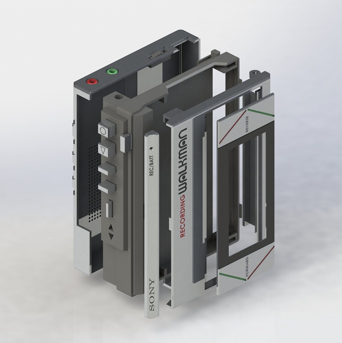 MGSV Walkman Venom Snake 3D Model - Etsy