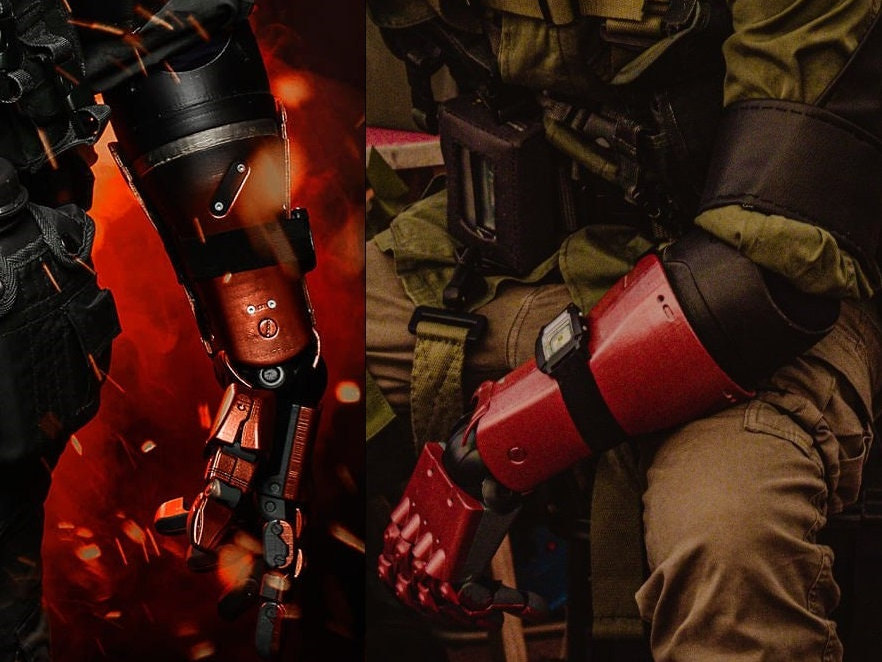 MGSV TPP Venom Snake Cyborg Arm 3D Model (Instant Download) - Etsy