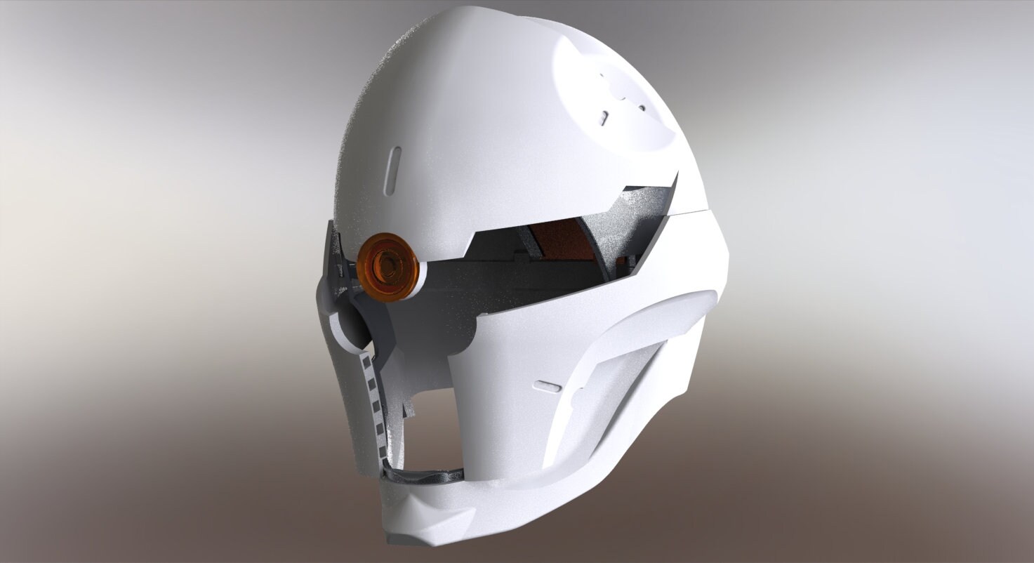 MGS Gray Fox Helmet Kit 3D Model - Etsy UK