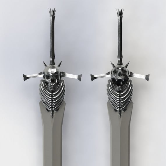 Rebellion Sword DMC 3D Model - Etsy