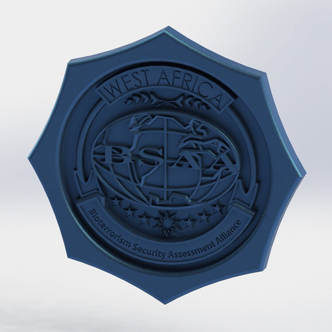 BSAA Emblem - 3D Model - Etsy