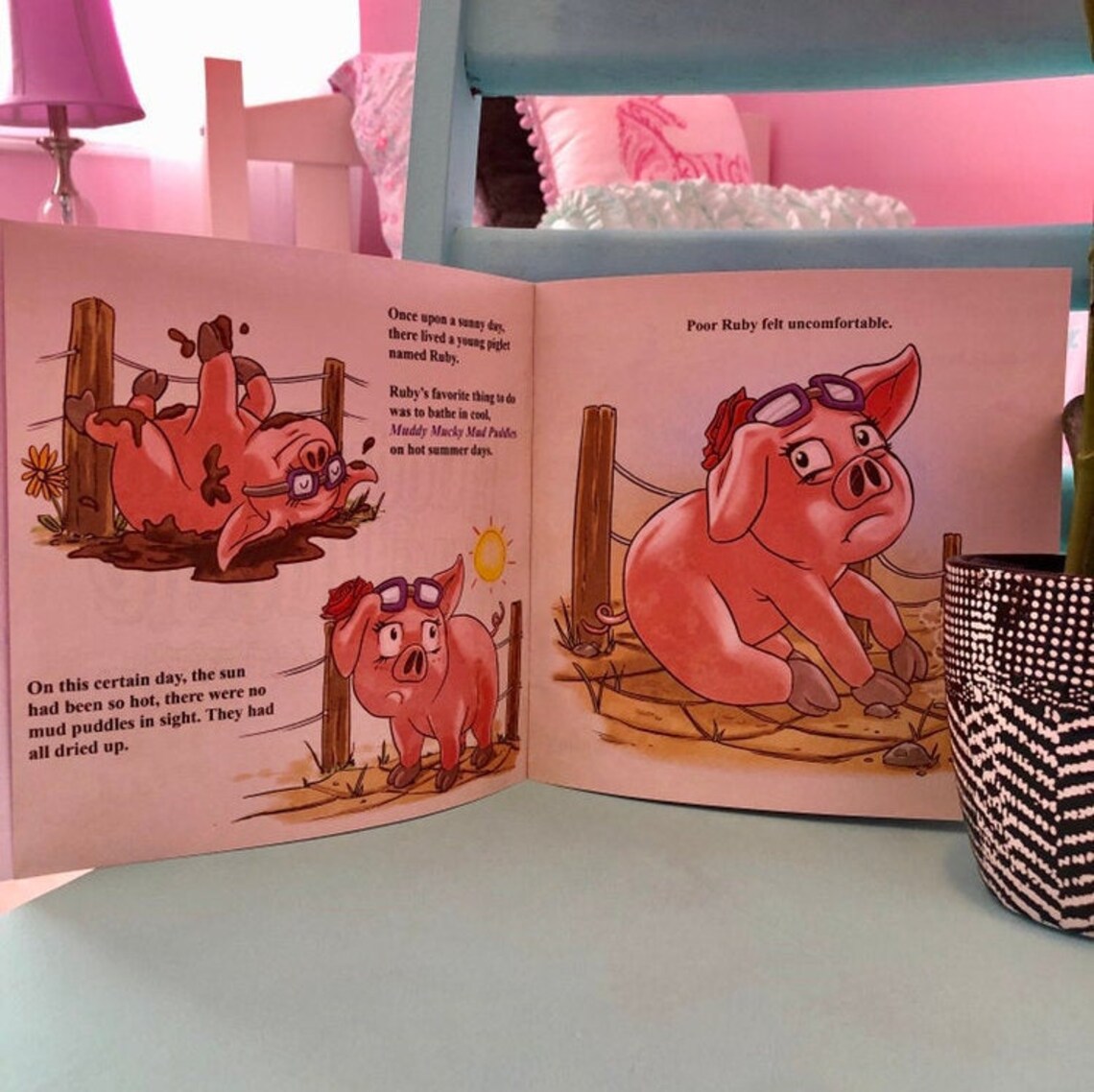 Muddy Mucky Mud Puddle Books About Empathy Teamwork - Etsy