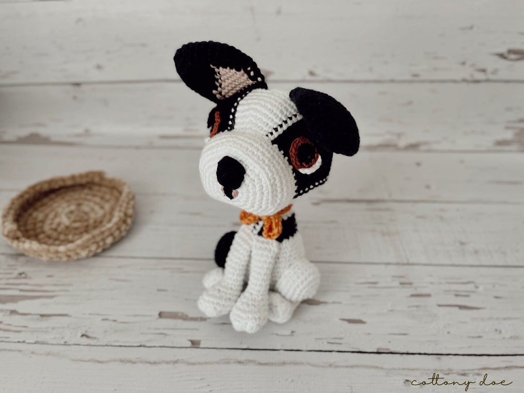 Custom Crochet French Bulldog Replica, Amigurumi French Bulldog ...