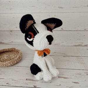 Custom Crochet French Bulldog Replica, Amigurumi French Bulldog ...
