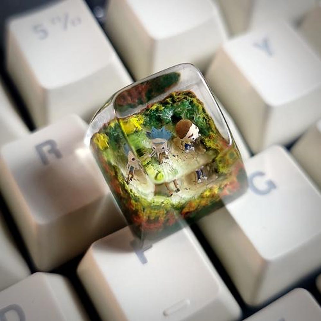 Rick and Morty Keycaps, Animated Mechanical Keyboard Buttons, SA Cherry ...
