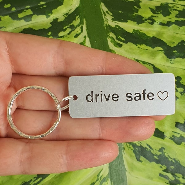 Drive Safe Keychain - Etsy