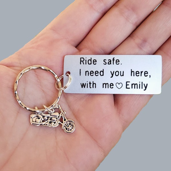 Motorcycle Keychain - Etsy
