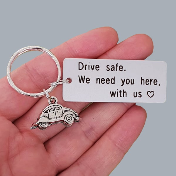 Drive Safe Keychain - Etsy
