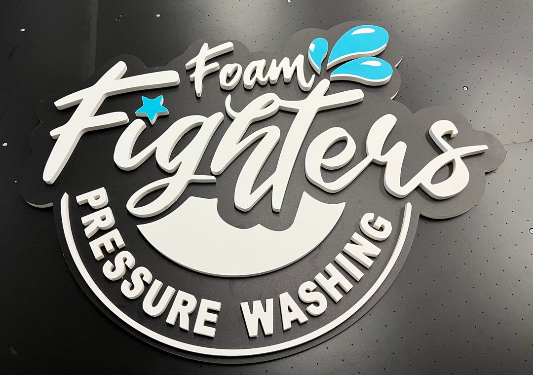 3D Custom Sign, Company Logo, Custom Design Business Sign, Reception ...