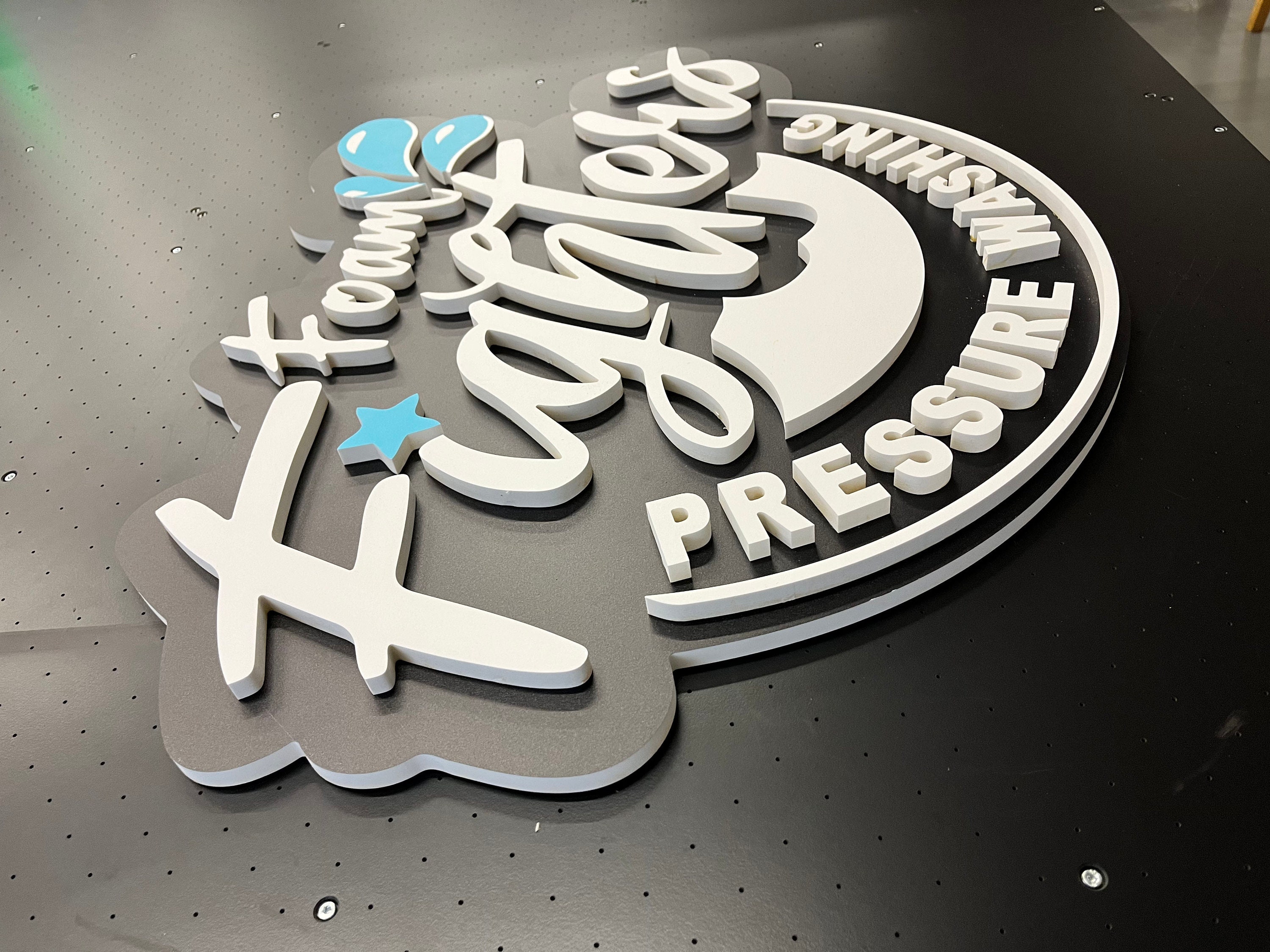 3D Custom Sign, Company Logo, Custom Design Business Sign, Reception ...