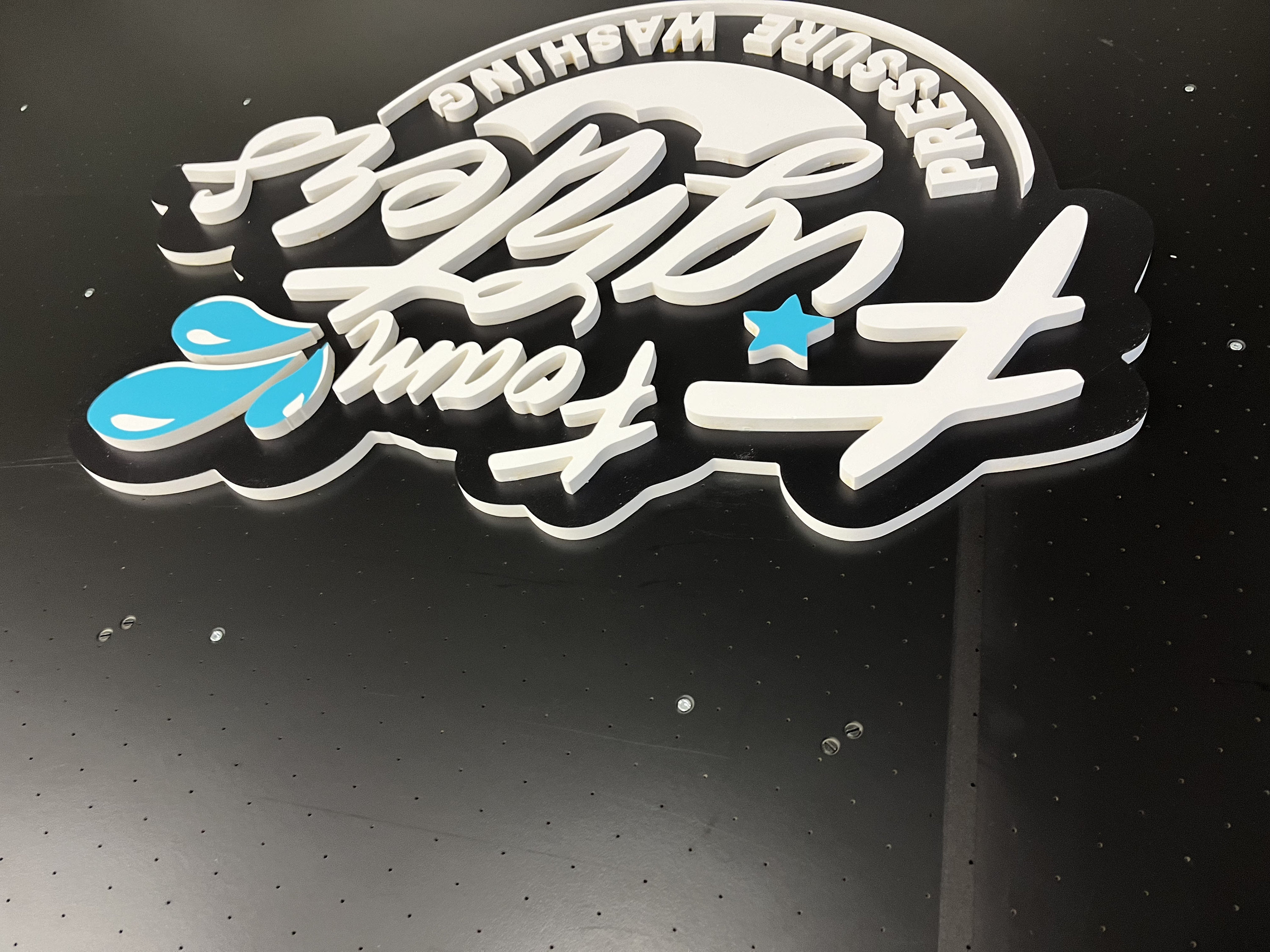 3D Custom Sign, Company Logo, Custom Design Business Sign, Reception ...