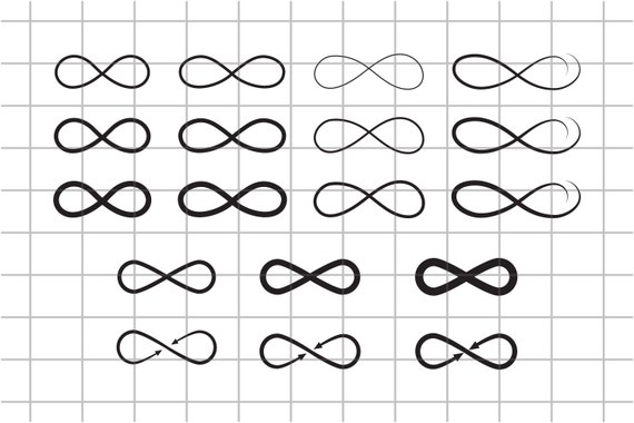 Cute Infinity Symbol Drawing