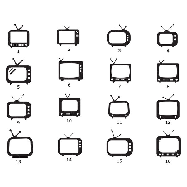 Svg Tv - Etsy
