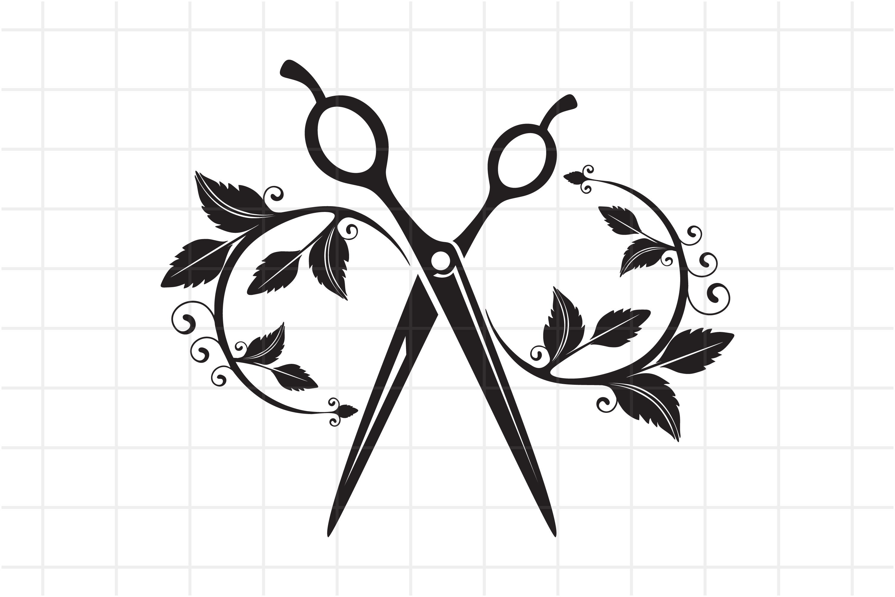 Beauty Salon Scissors Clip Art