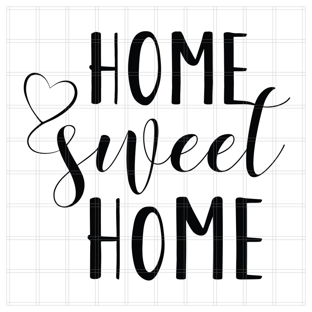 Home Sweet Home SVG Home Svg Family SVG Home Decor Svg - Etsy